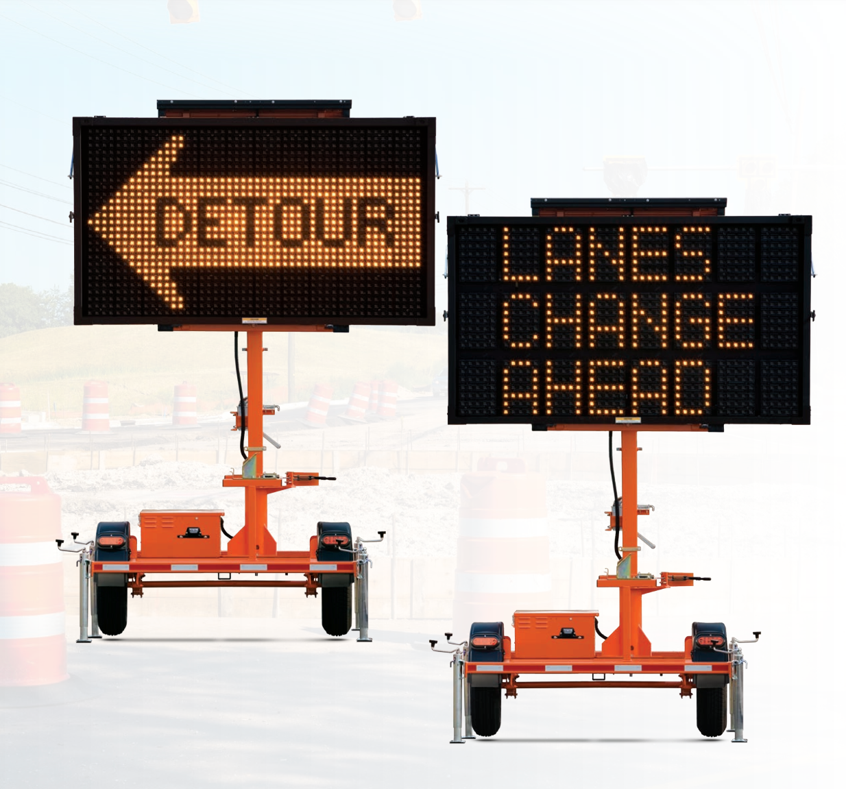 Mini Message Signs Full-Matrix and Three-Line – RCR TRAFFIC