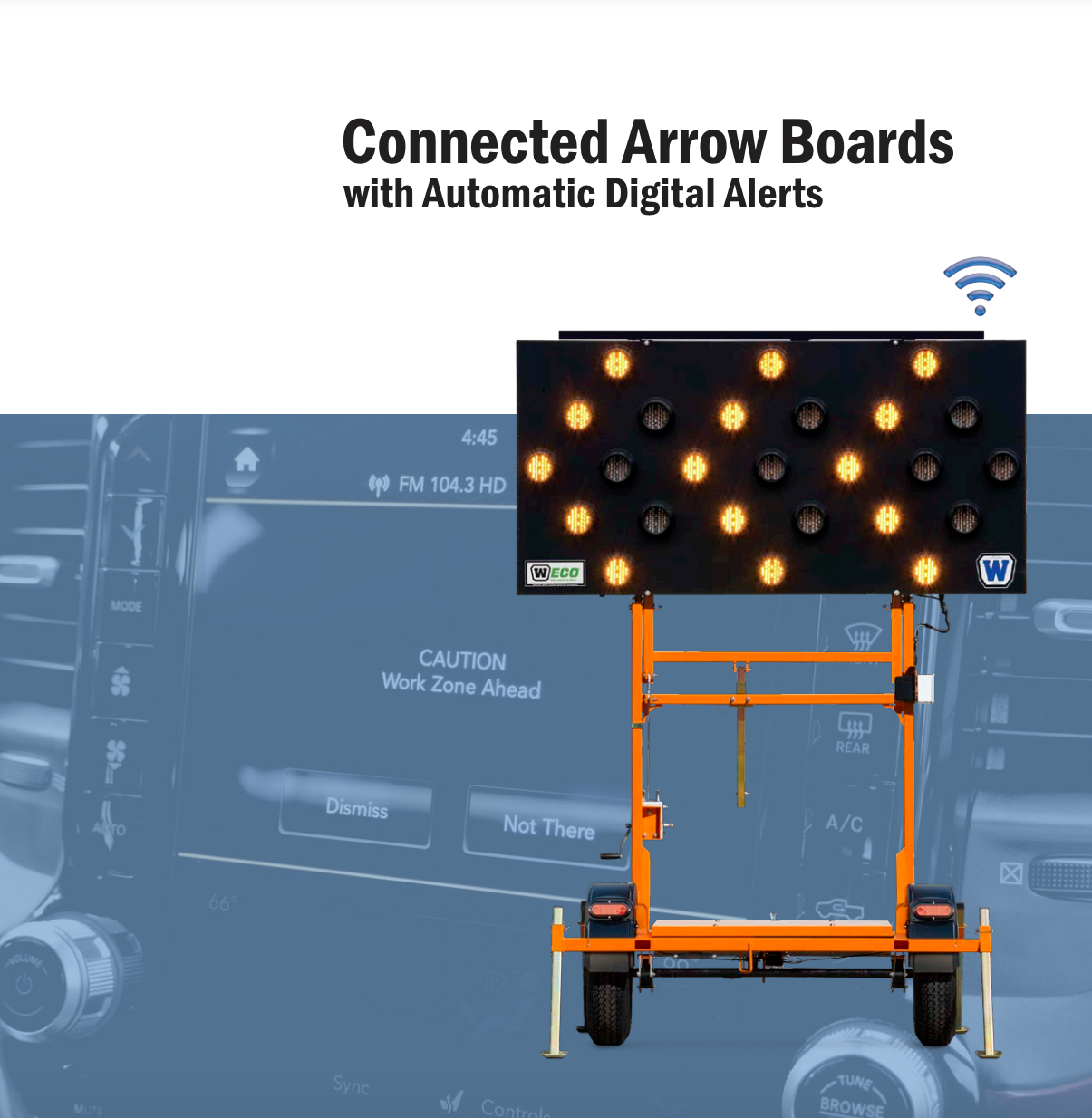 Connected Arrow Boards with Automatic Digital Alerts – RCR TRAFFIC