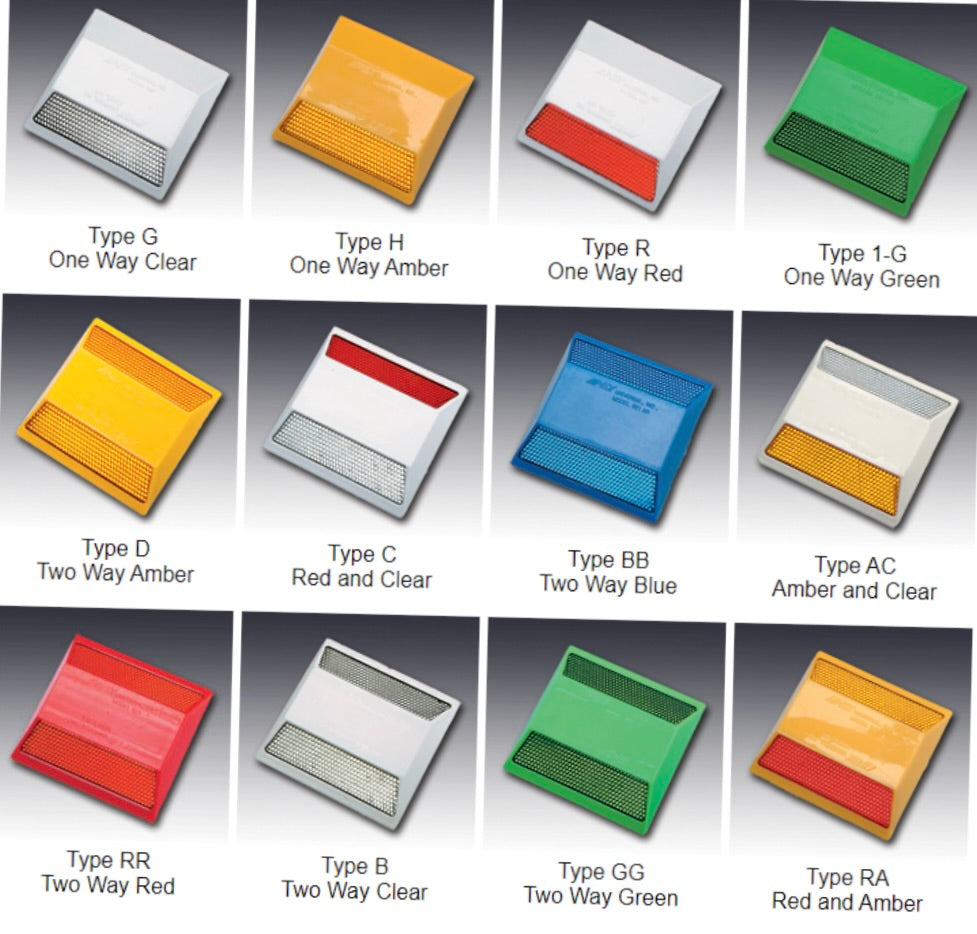 Permanent Pavement Markers – RCR TRAFFIC