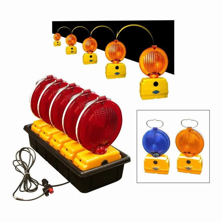 Pro-B-Lite™ 12V Rechargeable Sequential Barricade Light – RCR TRAFFIC