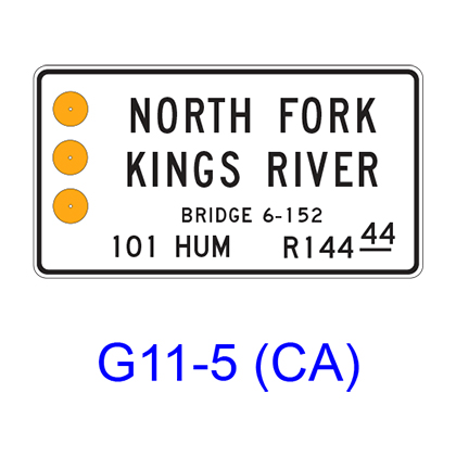 Inventory Marker G11-1(CA) – RCR TRAFFIC