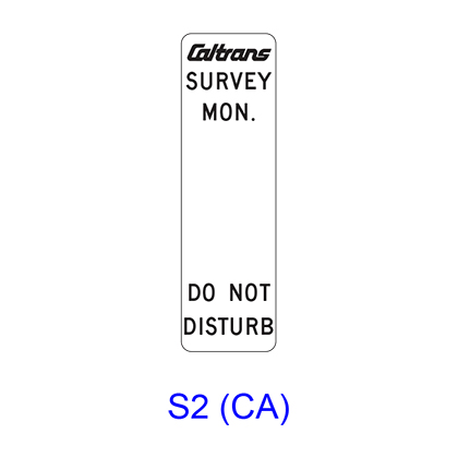 Inventory Marker (Survey) S2(CA) – RCR TRAFFIC