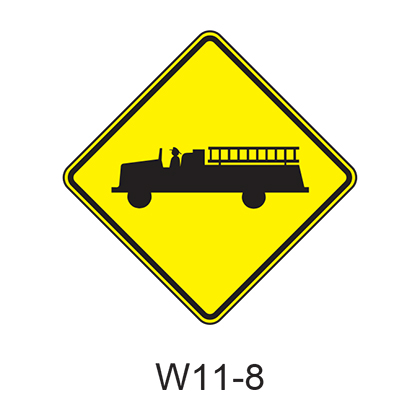 Emergency Vehicle [symbol] W11-8 – RCR TRAFFIC